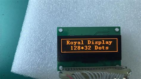 128X32 Pixel Matrix 2 23 OLED Display Module With Yellow White Green
