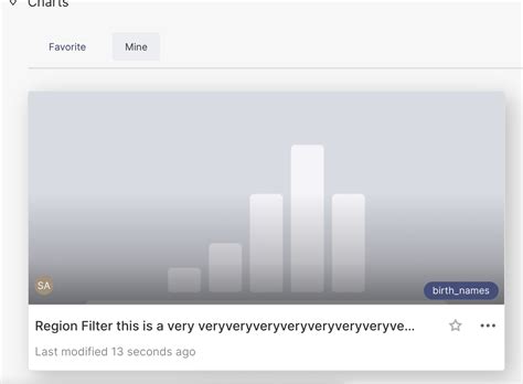 Welcome Confusing Saved Queries Card · Issue 11659 · Apachesuperset · Github