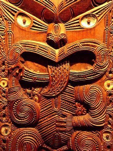 Historic Maori Carving Otago Museum New Zealand Photographic Print