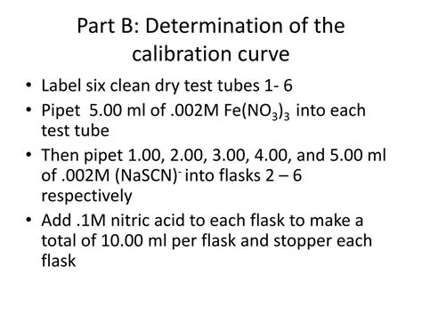 Ppt Experiment 22 Colorimetric Determination Of An Equilibrium Constant Powerpoint