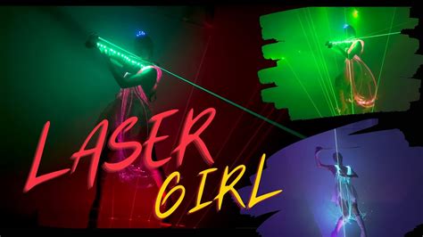 Violin Laser Led Dress Laser Girl 218dancecrew Youtube