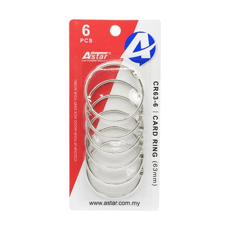 Cr63 6 Astar Card Ring Value Pack