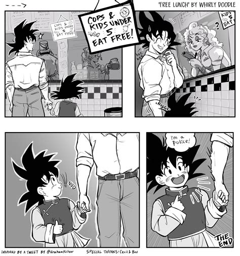 Son Goku And Son Goten Dragon Ball And 1 More Drawn By Whirlydoodle
