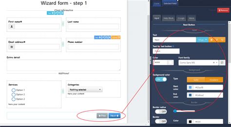 Wizard Buttons Softdiscover Support