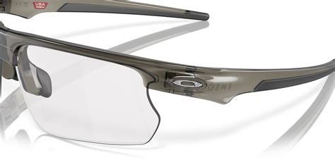 Oakley Bisphaera™ Sunglasses With Grey Smoke Frame And Clear To Black