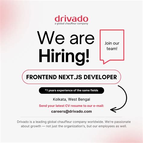 Job Description Nextjs Developer With Tailwind Css And Redux