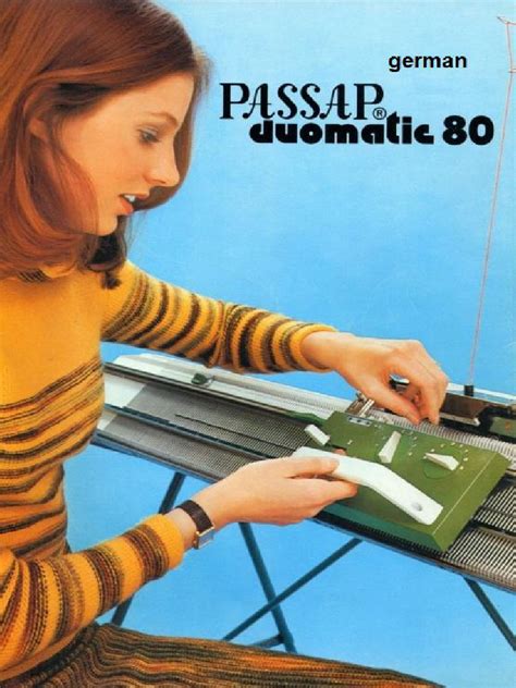Passap Duomatic 80 Operating Manual German Pdf