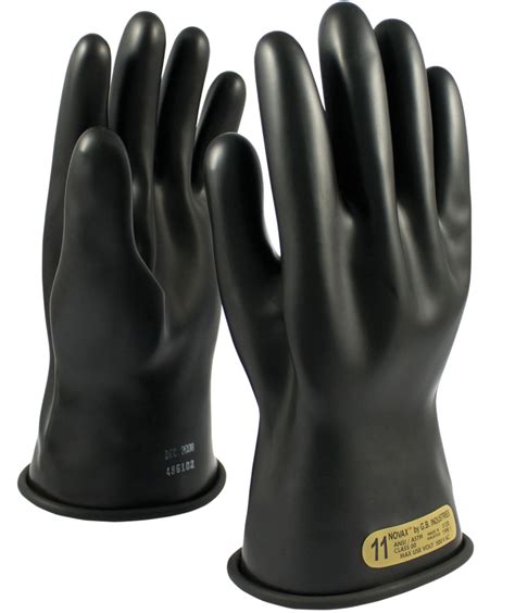 Novax® Class 00 Rubber Insulating Glove With Straight Cuff 11 150 00 11