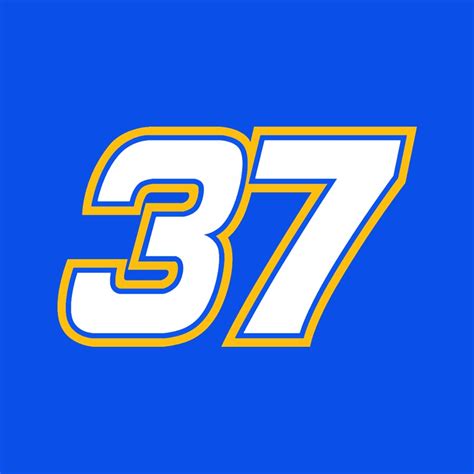 2021 Ryan Preece Cup Number Cards