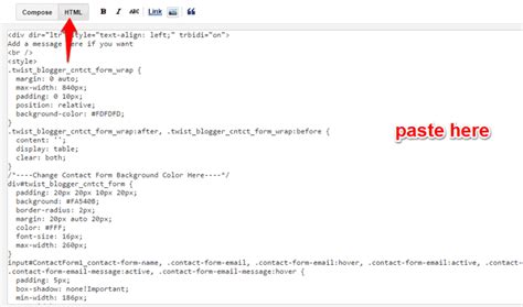 How To Add Contact Form Contact Us Page In Blogger Masterblogging