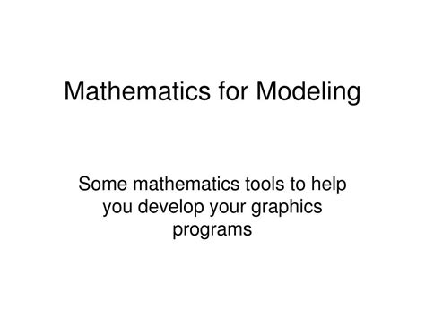 Ppt Computer Graphics Programming Problem Solving And Visual