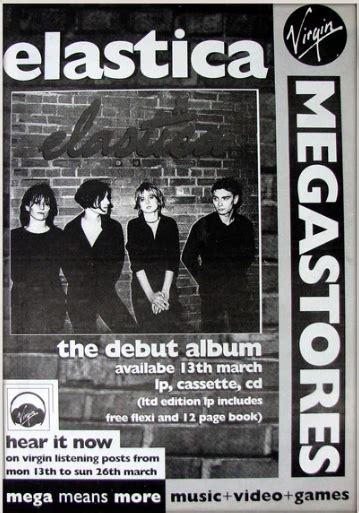 29 Years Ago Elasticas Debut Album By Stewart Mason Three