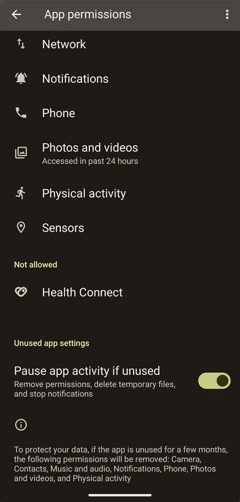 Unable To Grant Health Connect Permission On Pixel 8 20231019 Build