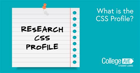 What Is The Css Profile College Ave