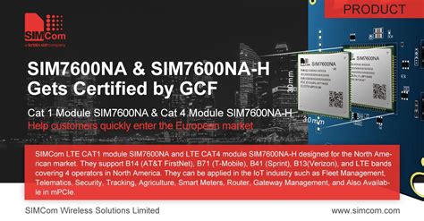 simcom on linkedin module modules lte gcf