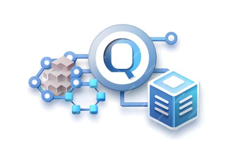 3d ai machine learning and qa systems icons for optimized learning