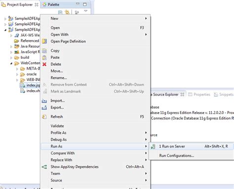 Working With Adf Essentials Creating Adf Essentials Application With Oracle Enterprise Pack For