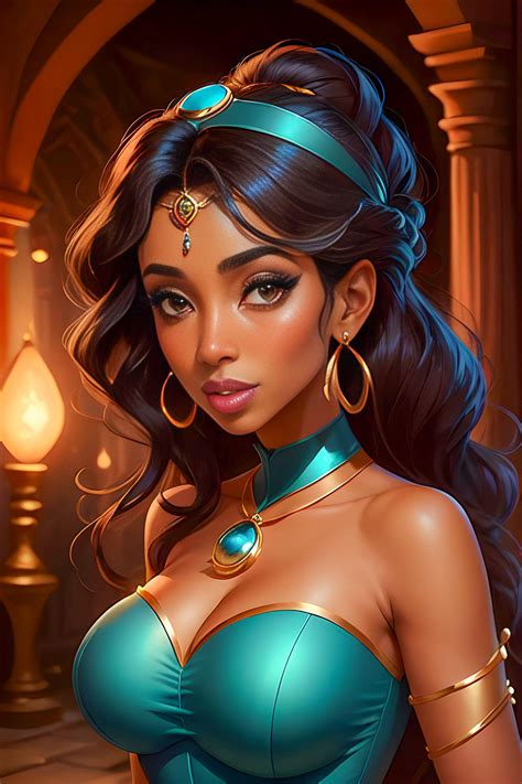 Jasmine Portrait By Comiconly On Deviantart