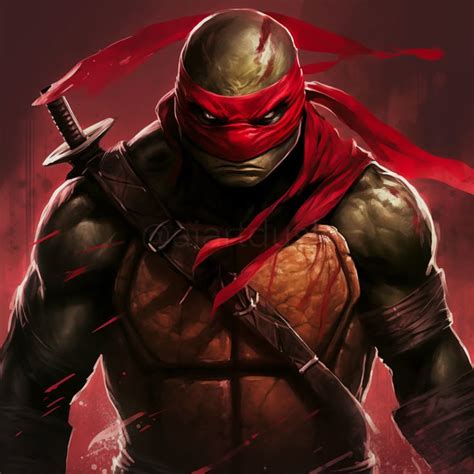 Artwork Of Raphael The Red Ninja Turtle Ninja Turtles Cartoon Teenage Mutant Ninja Turtles