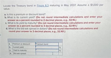 Solved U S Treasury Quotes Treasury Note And Bonidata Are Chegg Com