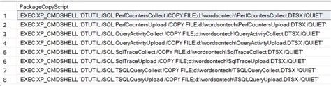 SSIS Package Migration WordsOnTech