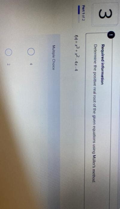 solved 10 required information use bairstow s method to