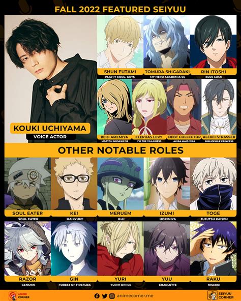 Seiyuu Corner Kouki Uchiyama Is The Voice Behind 7 Roles Facebook