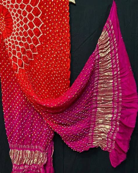 Pure Gaji Silk Makdi Jaal Bandhani Dupatta At Rs 499900 Bandhani Pure Gaji Silk Makdi Jaal Bandhani Dupatta At Rs 499900 Bandhani