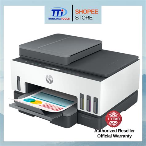 Hp Smart Tank Aio Printer W Wifi Adf Uu A Shopee Malaysia