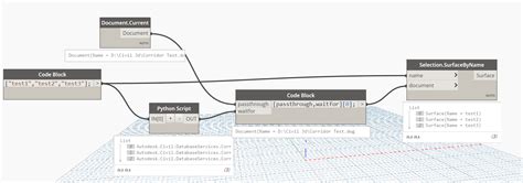 Create Corridor Surface Python Civil3D Dynamo