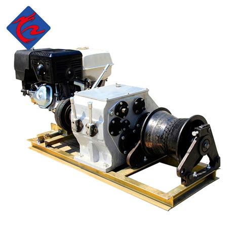 Engine Powered Winchcable Pulling Winch 3t5t8t