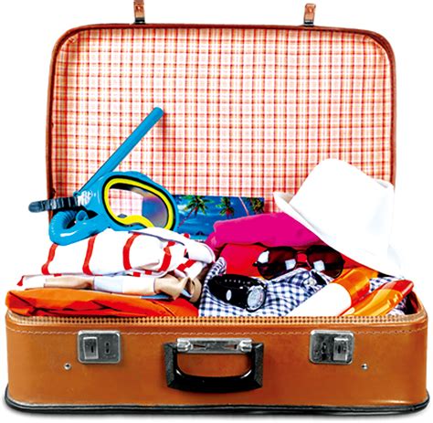 Download Packed Suitcase Readyfor Vacation
