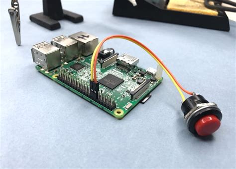 raspberry pi shutdown restart button