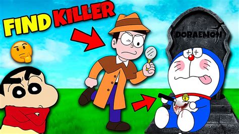 Who Kill Doraemon🤔 😂funny Game Nobita Become Detective Youtube