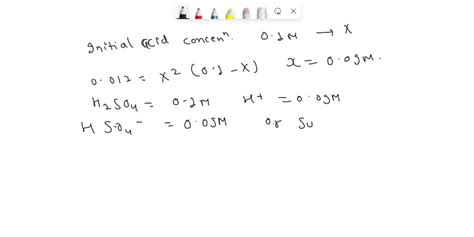 Solved Learning Goal To Learn How To Calculate Ion Concentrations In