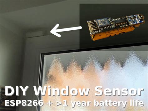 Window Sensor Esp8266 Based By Makermeik Download Free Stl Model