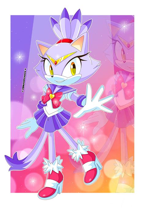 7686 Safe Artist Venusofchaos Blaze The Cat Cosplay Crossover Sailor Moon Solo Art