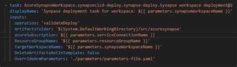 overridearmparameters with synapse workspace deployment 2 microsoft qanda