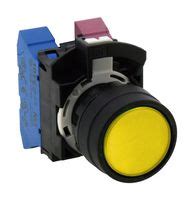 HW1B M1P10Y IDEC Industrial Pushbutton Switch HW Series 22 Mm SPST NO Momentary Round