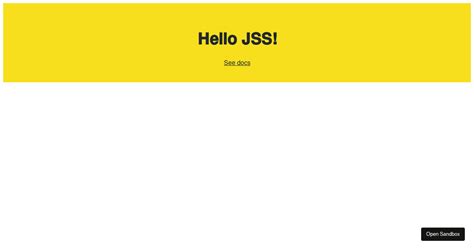 Jss Preset Default Examples Codesandbox