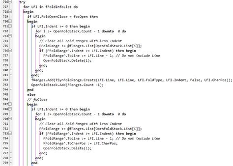 SynEdit Now Has Annotated Scrollbars I Made This Delphi PRAXiS En