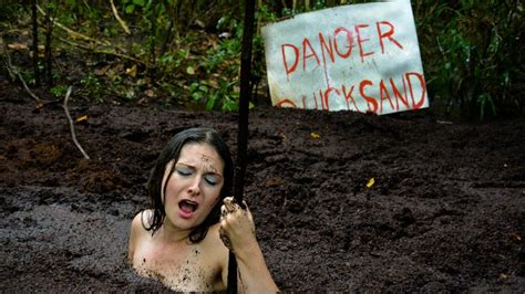 Sarah Michelle Erotic Sinking In The Rain Quicksand Visuals