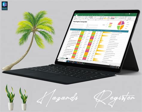 Hazards Register Hazards Tracking Matrix Template Hazards Tracker Health And Safety Risk