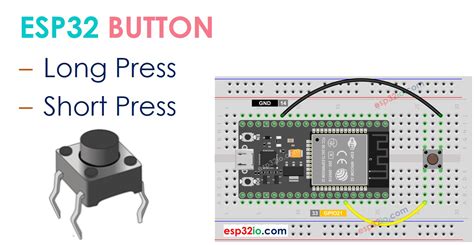 Esp32 Button Long Press Short Press Esp32 Tutorial