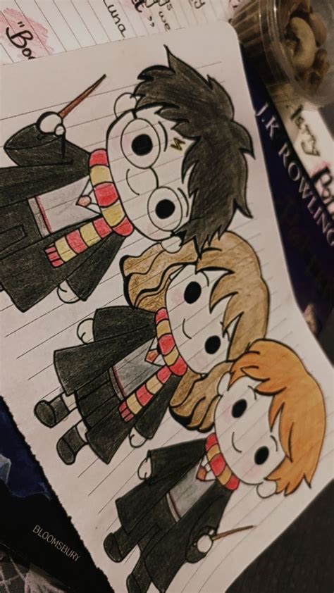 Harry Potter Fan Art🪶🪄🖤🕯️ Harry Potter Disegni Semplici Idee Per