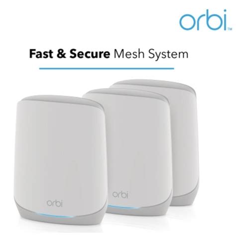 Jual NETGEAR RBK763S Orbi AX5400 Tri Band WiFi 6 High Performance Kota Tanjung Pinang TOP