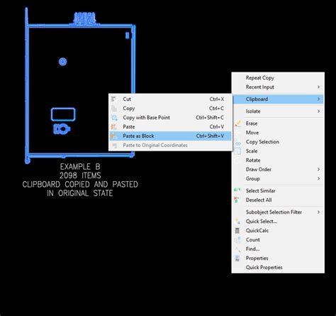 Paste As Block One And Done Autodesk Community