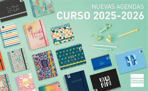 Finocam Agenda Secundaria Curso 2025 2026 Semana Vista Horizontal