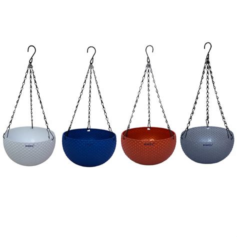 Plastic Round Hanging Pots For Balcony Size 8inch At Rs 65 Piece In Bengaluru