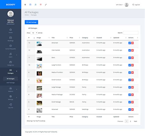 Bookify Online Booking PHP Script InkThemes
